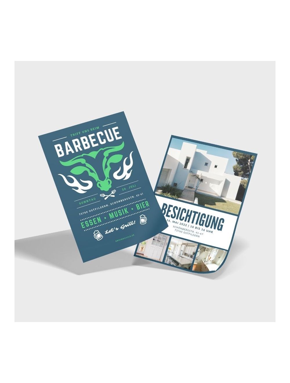 Flyer in Kleinauflagen drucken lassen Hier bestellen